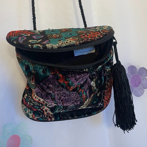 Richmark | Bags | Vintage Richmark Velvet Shoulder Bag | Poshmark